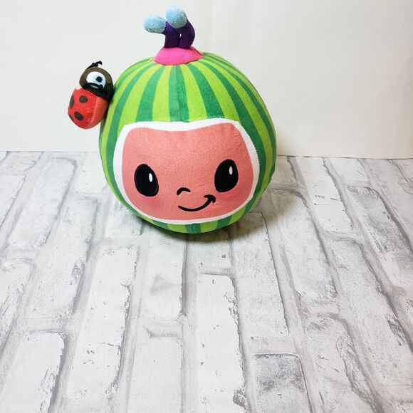 Toys | Cocomelon Watermelon Plush Toy 1in | Poshmark